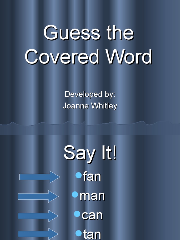 Early Readers' Word Game | PDF | Language Arts & Discipline | General ...