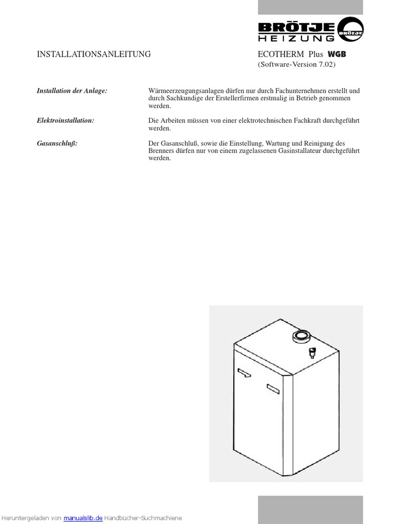 Ecotherm Plus WGB | PDF