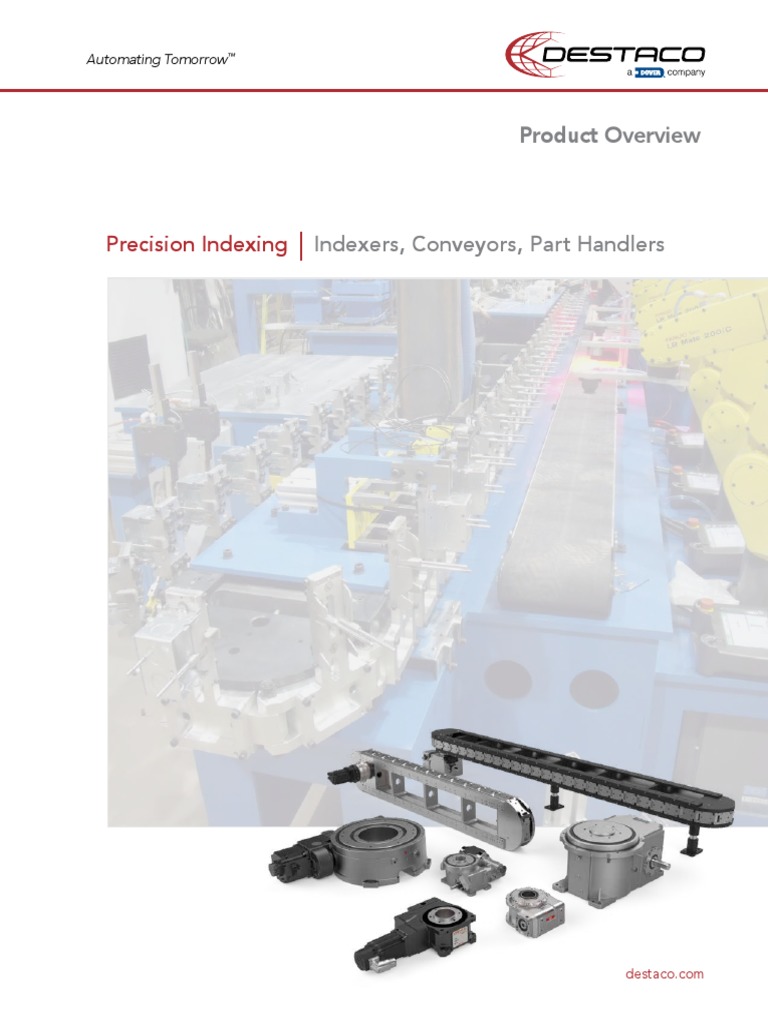 Camco Indexers For Automotive 3463 | PDF | Electric Motor | Equipment