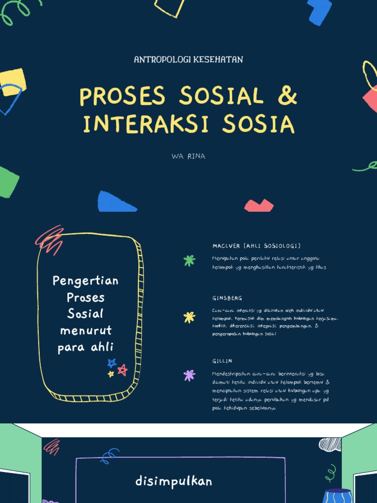 Proses & Interaksi Sosial | PDF