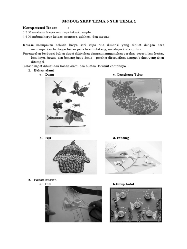 Modul SBDP Tema 3 Sub Tema 1 (2003) | PDF