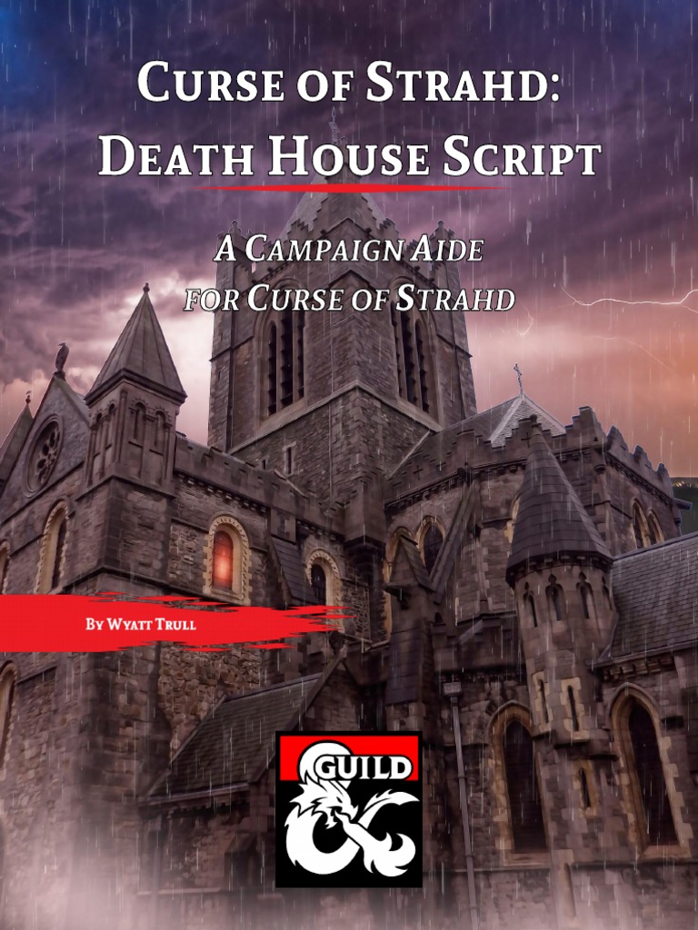 Curse of Strahd - Death House Script | PDF | Wizards Of The Coast ...