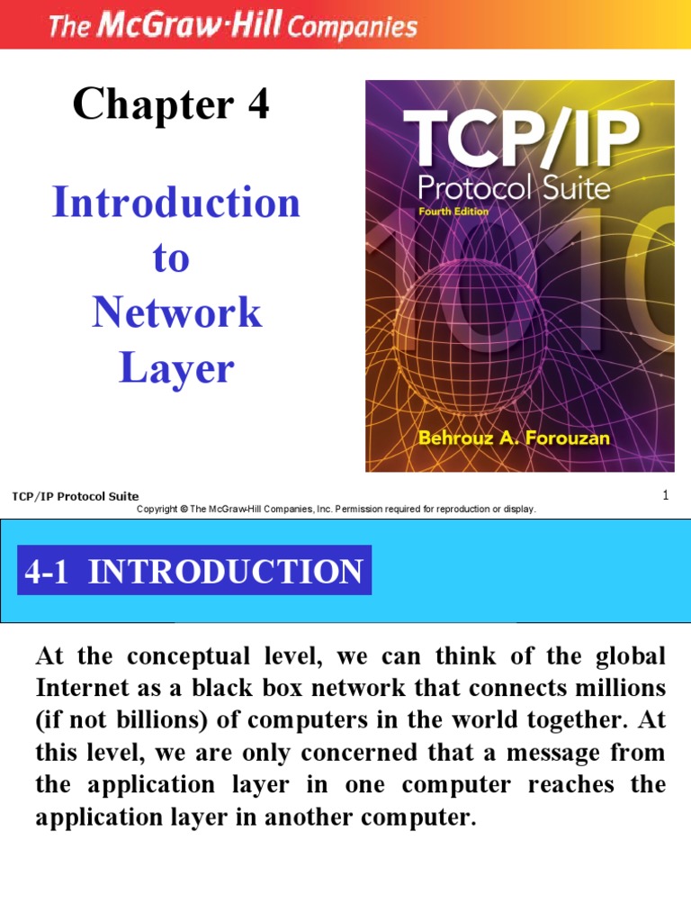 9 - Introduction To Network Layer | PDF | Internet Protocols | Computer Network