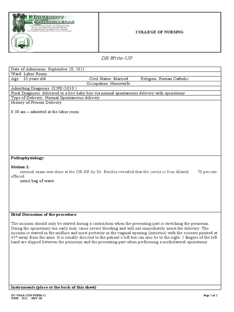 DR Write-UP: Pathophysiology: Station 1 | PDF