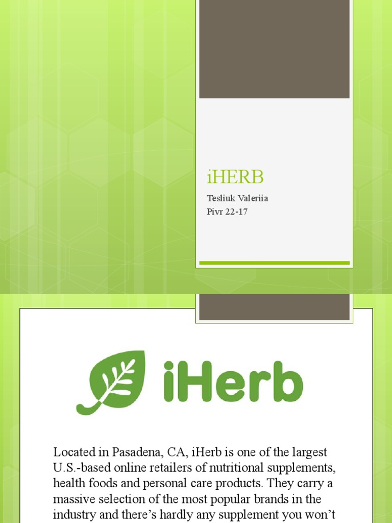 Iherb Online Shop | PDF | E Commerce | Retail