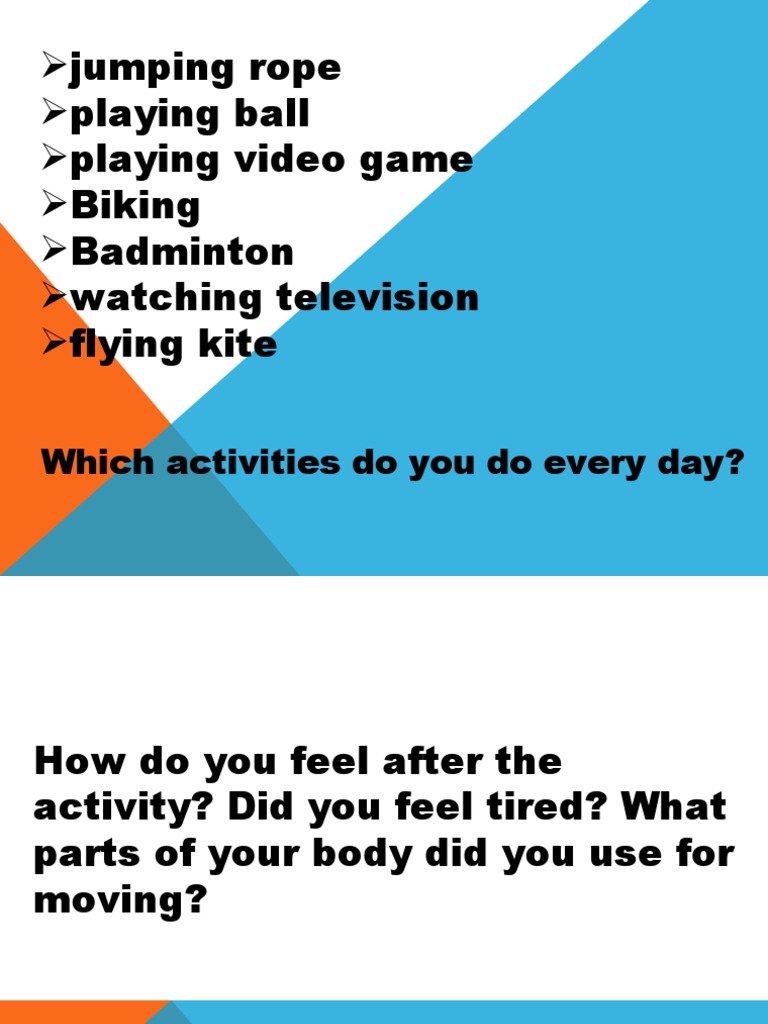 Physical Activity Pyramid Guide | PDF | Recreation | Physical Exercise