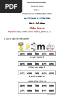 Ejemplos de sílabas inversas: ap, ep, ip, op, up | PDF