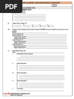 Learning Log Template | PDF