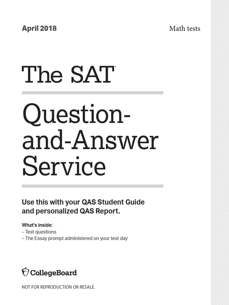 Question-and-Answer Service: April 2018 | PDF | Mathematics ...