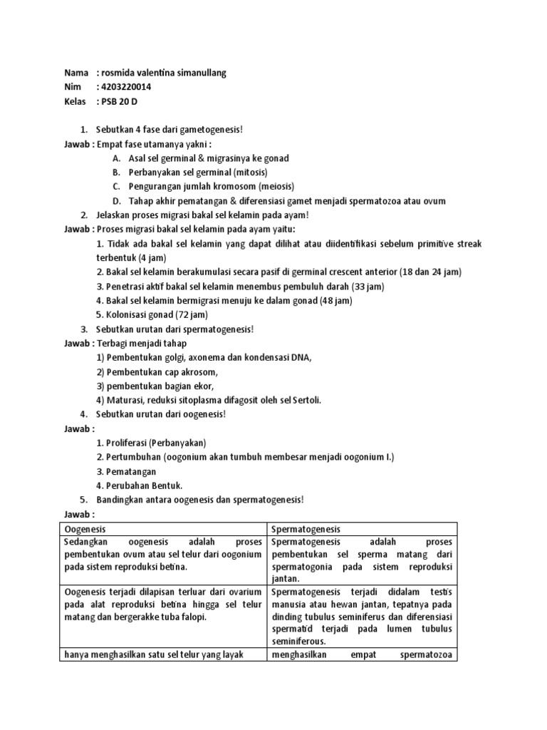 Tr2 - PSB 20 D - Rosmida Valentina | PDF | Sains & Matematika