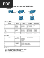 4.5.2 Lab Implement Inter VLAN Routing | PDF | Computer Network | Internet Architecture