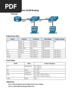 4.5.2 Lab - Implement Inter-VLAN Routing | PDF | Network Switch | Computer Network
