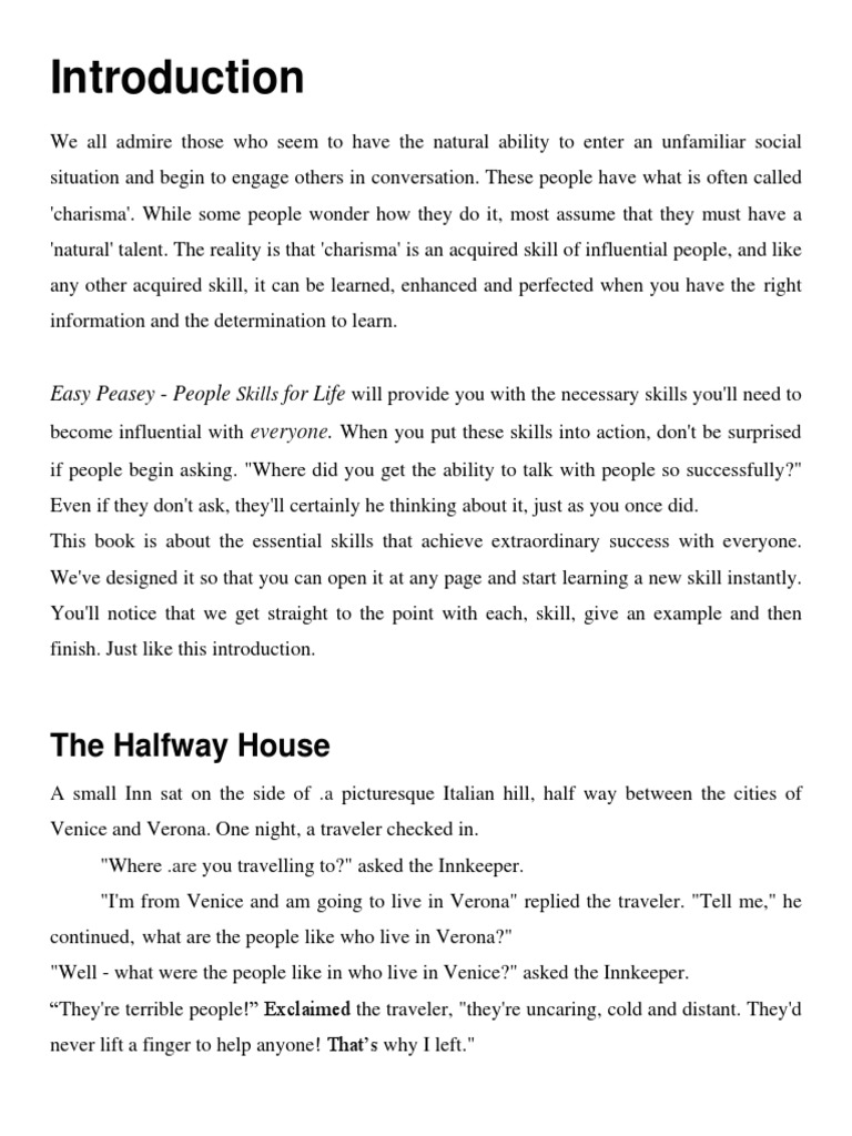 Easy Peasy-People Skills For Life - Pdf-Cdekey ...