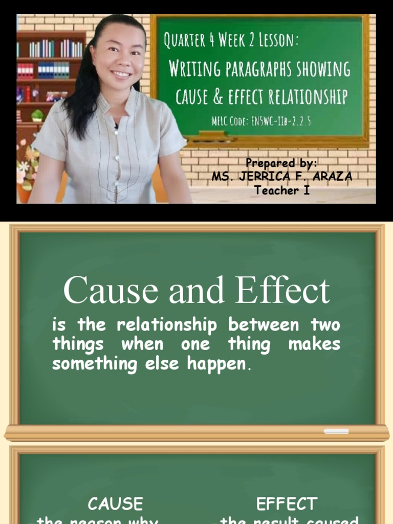 Writing Paragraphs Showing Cause and Effect | PDF | Pandemic | Causality