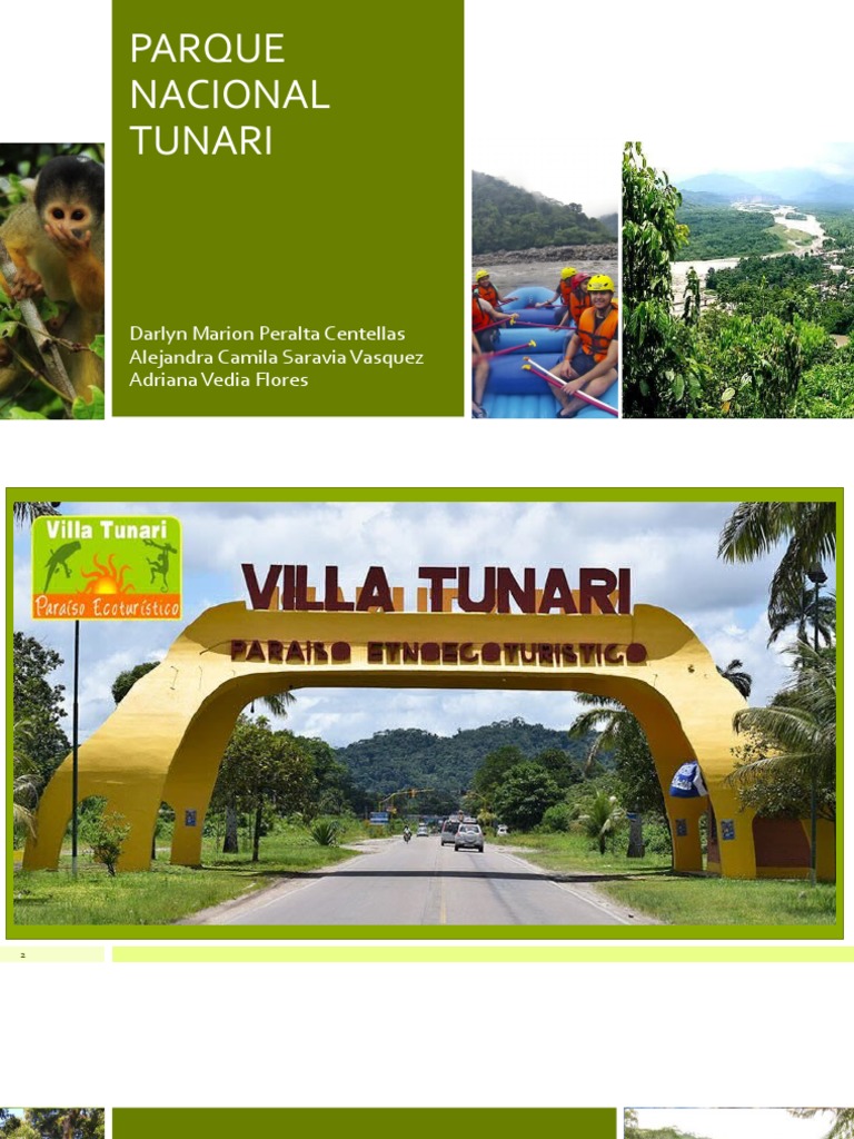 Parque Nacional Tunari: Fauna y Turismo | PDF | Tecnología