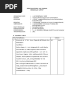 Format Spesifikasi Teknis Pengadaan Pdf