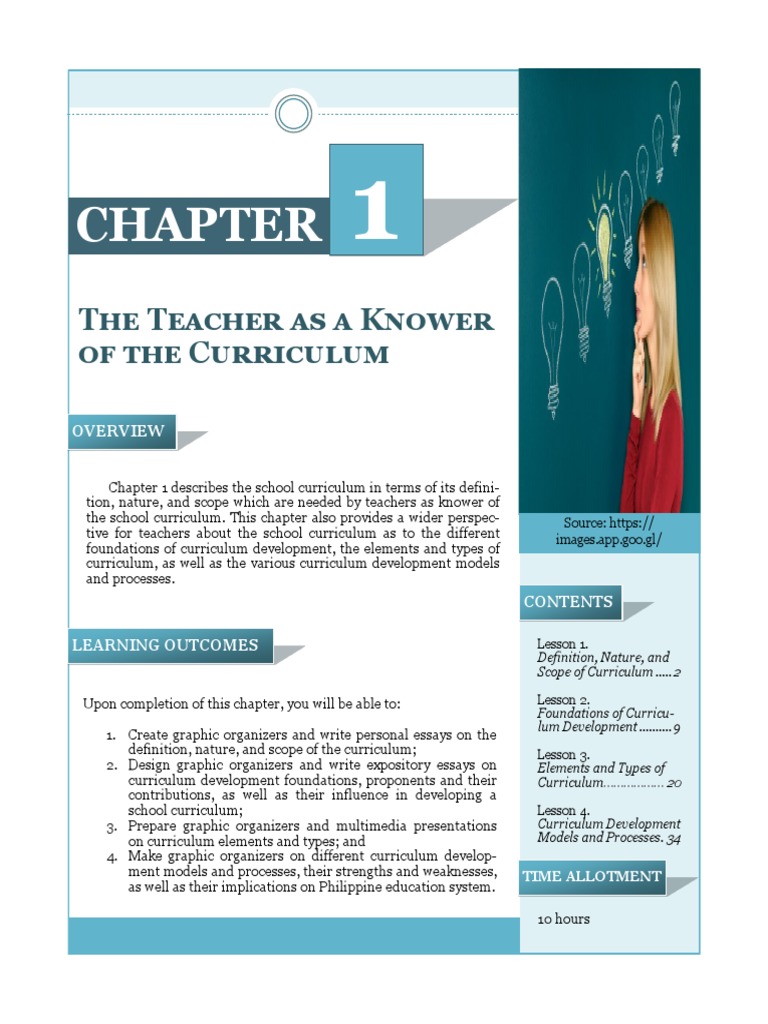 The Teacher and The Curriculum1 | PDF | Curriculum | Learning