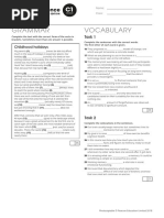 Answer Key - Language - Unit 1 | PDF