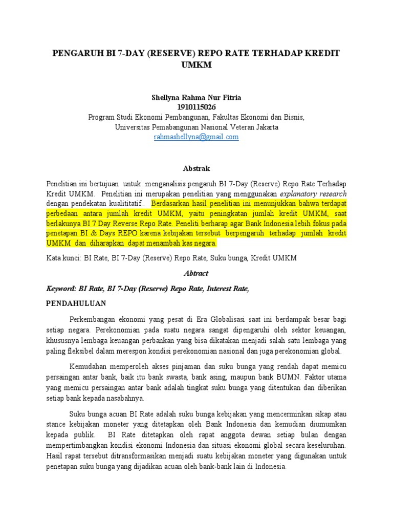 Mini Artikel UTS | PDF