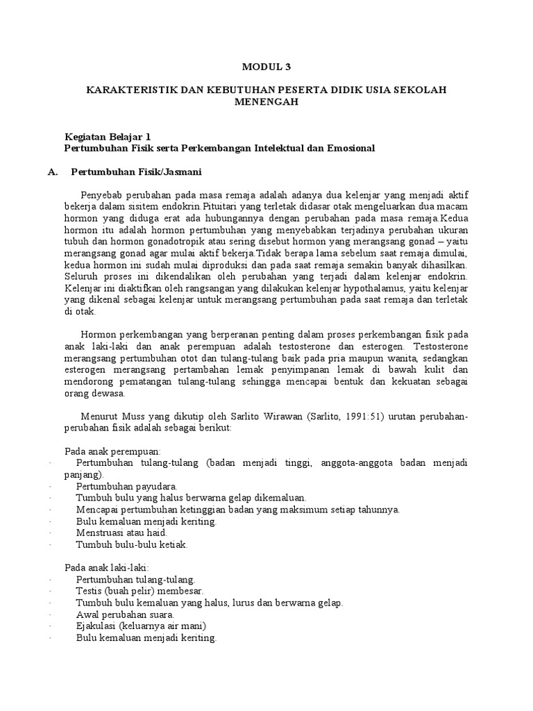 Resume Modul 3 PPD | PDF