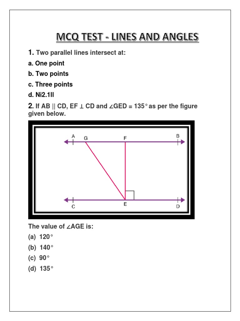 Extra Question Lines and Angles | PDF | Triangle | Euclidean Geometry