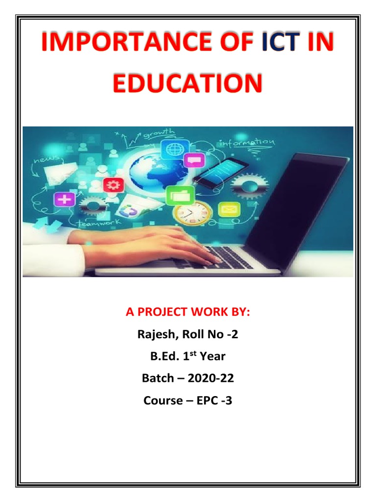 List 10 Importance And Role Of ICT In School Education With, 44% OFF