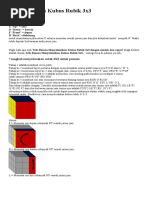 Rumus Rubik 3x3 Pemula | PDF