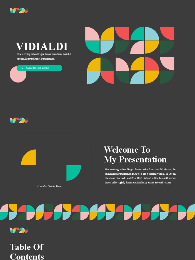 Geometric Powerpoint Morph Transition Template | PDF | The ...