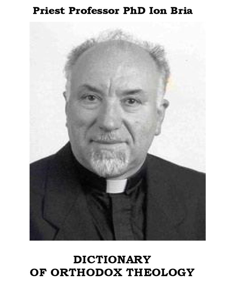 Dictionary of Orthodox Theology | PDF | Adam | The Exodus