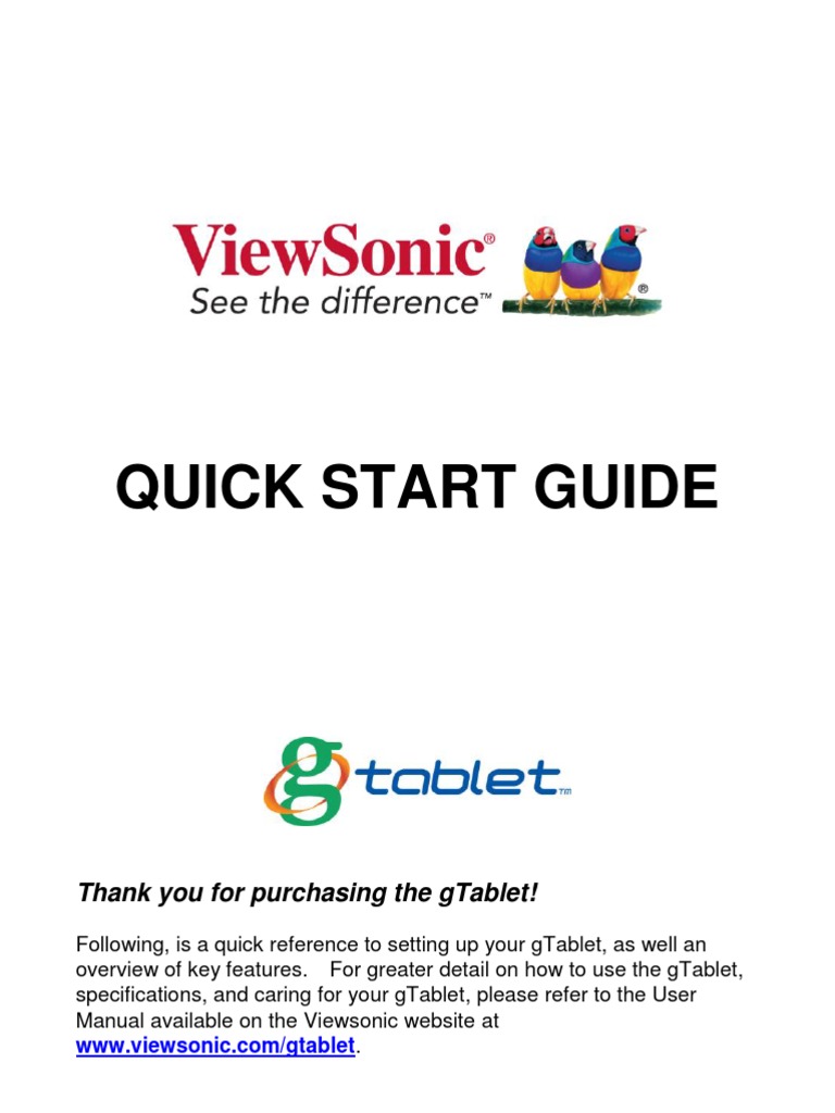 G Tablet Quick Start 1.7.10 | PDF | Icon (Computing) | Tablet Computer