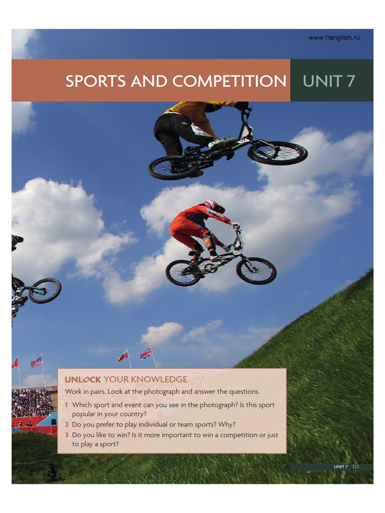 Sports and Competition: Unit 7 | Download Free PDF | Sports | Language ...