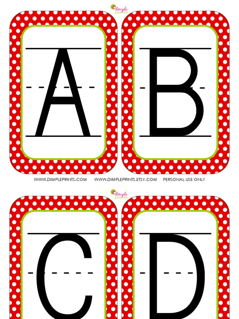Back To School Banner by Dimple Prints Alphabet | PDF