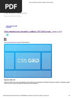 Grid CSS (Cuadrículas) - CSS en Español | PDF | Computación distribuída | HTML