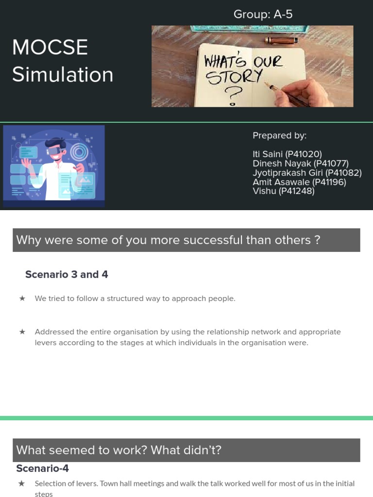 MOCSE | PDF | Business | Cognition