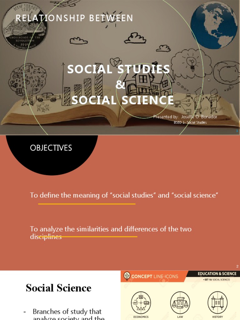 STUDY GUIDE-Relationship Between Social Studies and Social Science ...