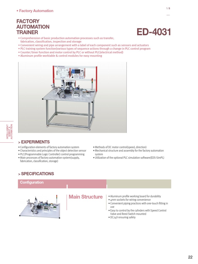 Ed 4031 | PDF | Programmable Logic Controller | Automation