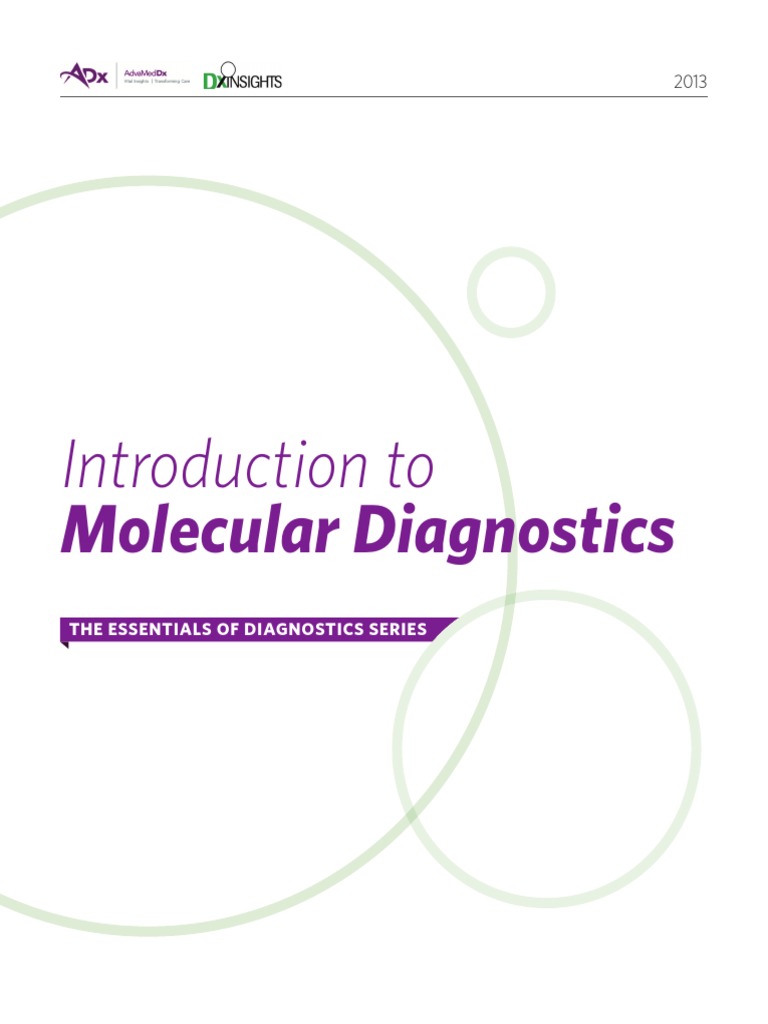 Introduction To Molecular Diagnostics Pdf Polymerase Chain Reaction