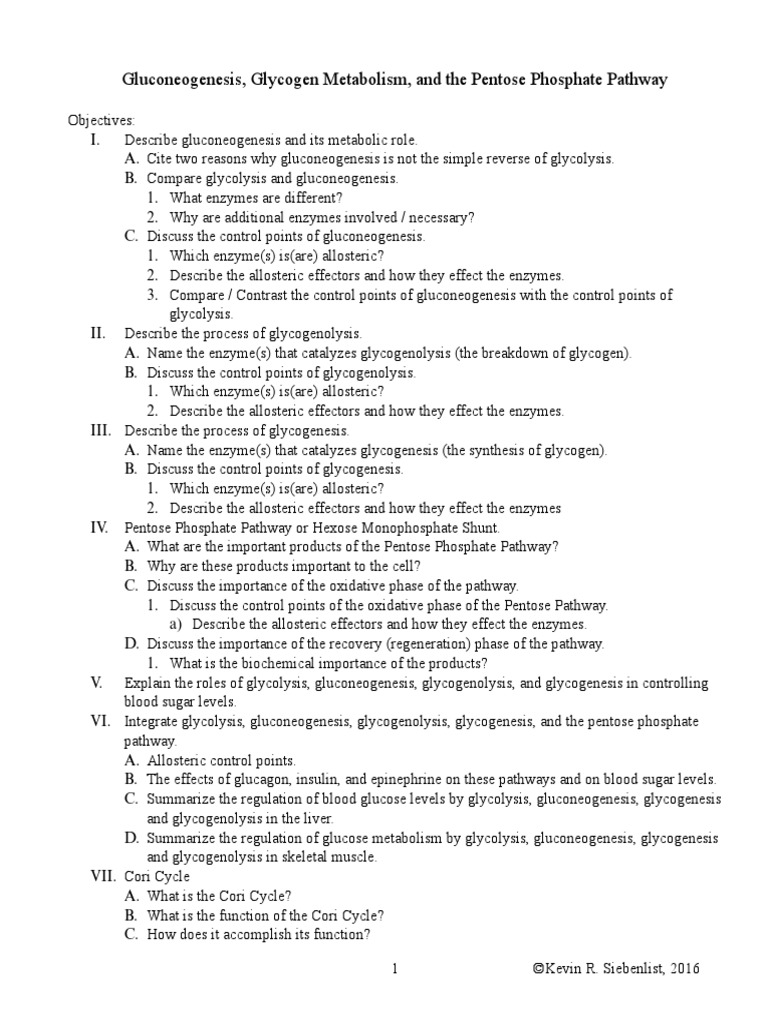 Biochemical Pathway Explanation | PDF | Glycolysis | Glycogen