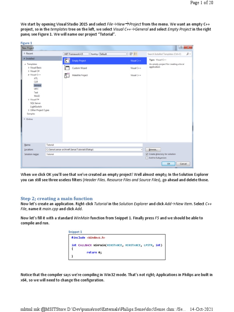 Document Tutorial | PDF | Software | System Software