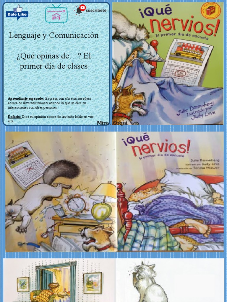 Que Nervios El Primer Dia de Clases | PDF