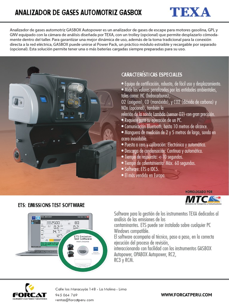 Gasbox Texa | PDF | Química