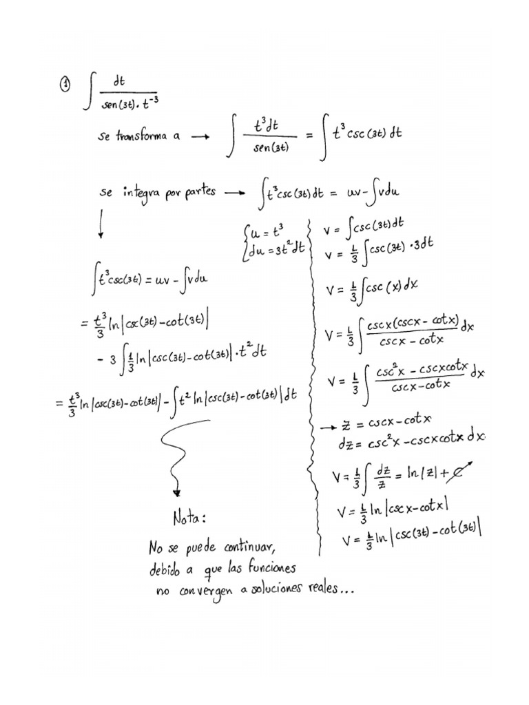 10 Integrales Complejas | PDF