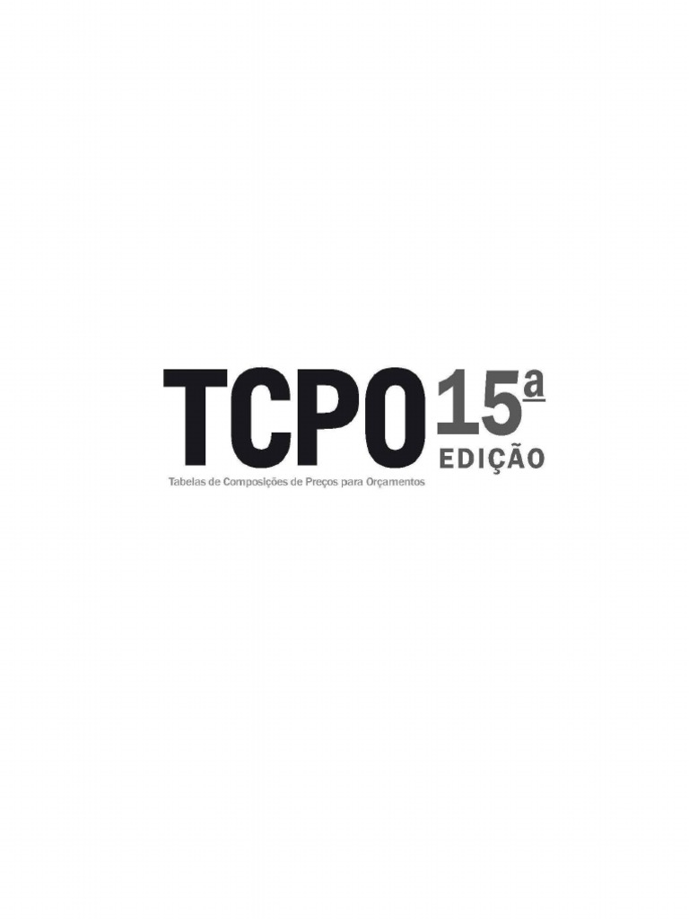 TCPO BIM 15 Edição - Completo | PDF | BIM | Inovação