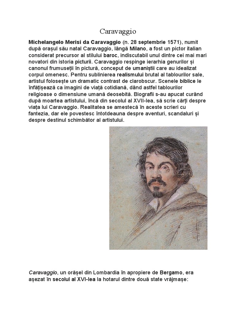 Caravaggio | PDF