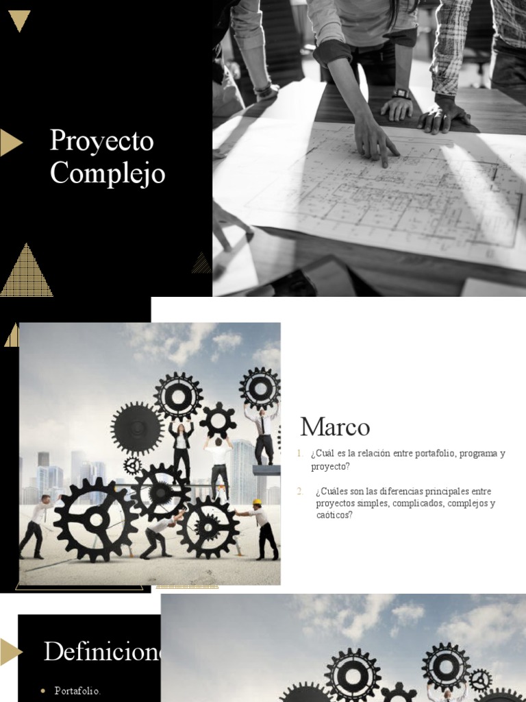 La clasificación de proyectos: Simples, complicados, complejos y ...