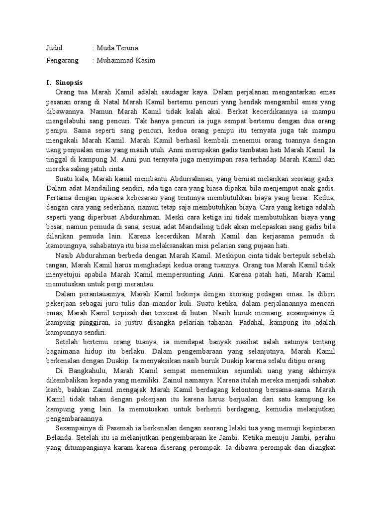 Sinopsis Novel Intan | PDF