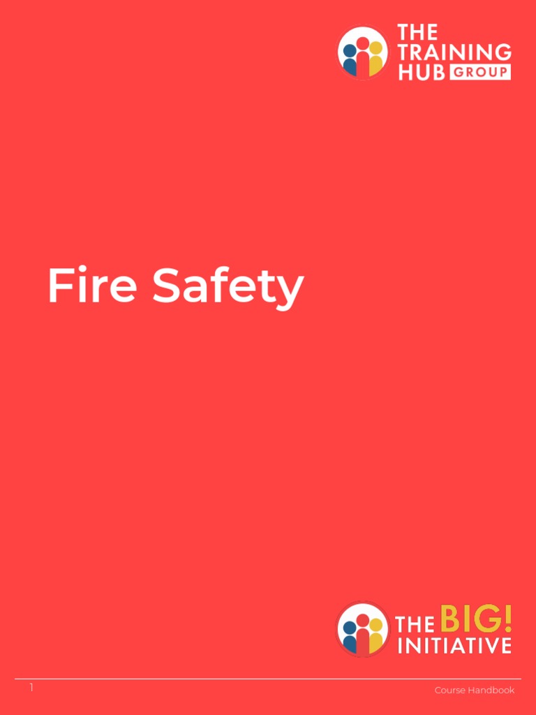 Fire Safety: Course Handbook | PDF | Fires | Fuels