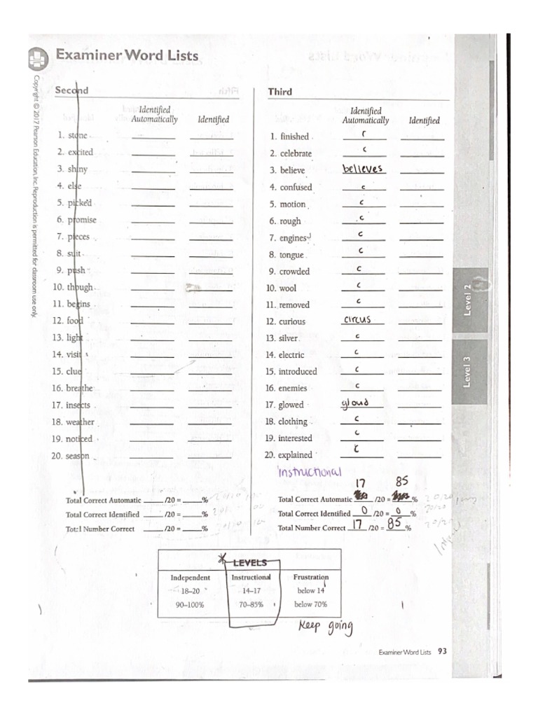 Qri Word Lists | PDF