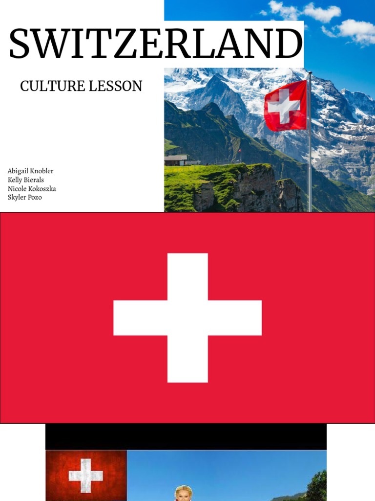 Switzerland Culture Lesson | PDF