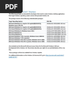 Ucrt Vs MSVCRT | PDF | Microsoft Windows | Microsoft Software